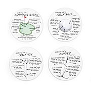 Golfing Coasters | Fun Sports Gifts; Golfers | Uncommon Goods