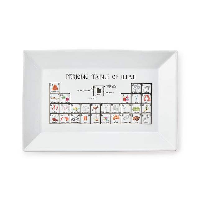 Periodic Table of States Platter | Serving Trays | Uncommon Goods