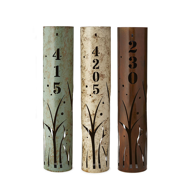 Personalized Solar-Lit House Sign | LED Address | Uncommon Goods