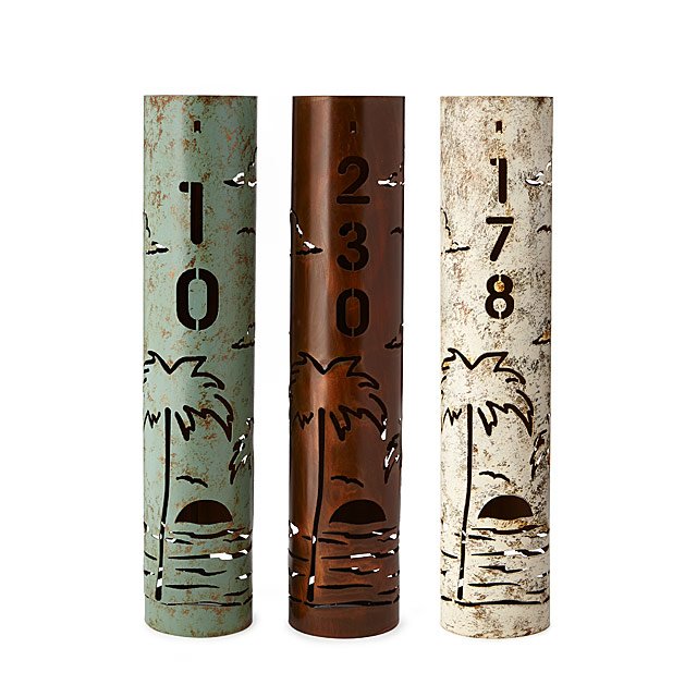 Personalized Solar-Lit House Sign | LED Address | Uncommon Goods