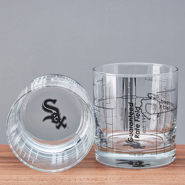 MLB Ballpark Map Glasses - Set of 2 | MLB™ Whiskey Tumblers | Uncommon ...