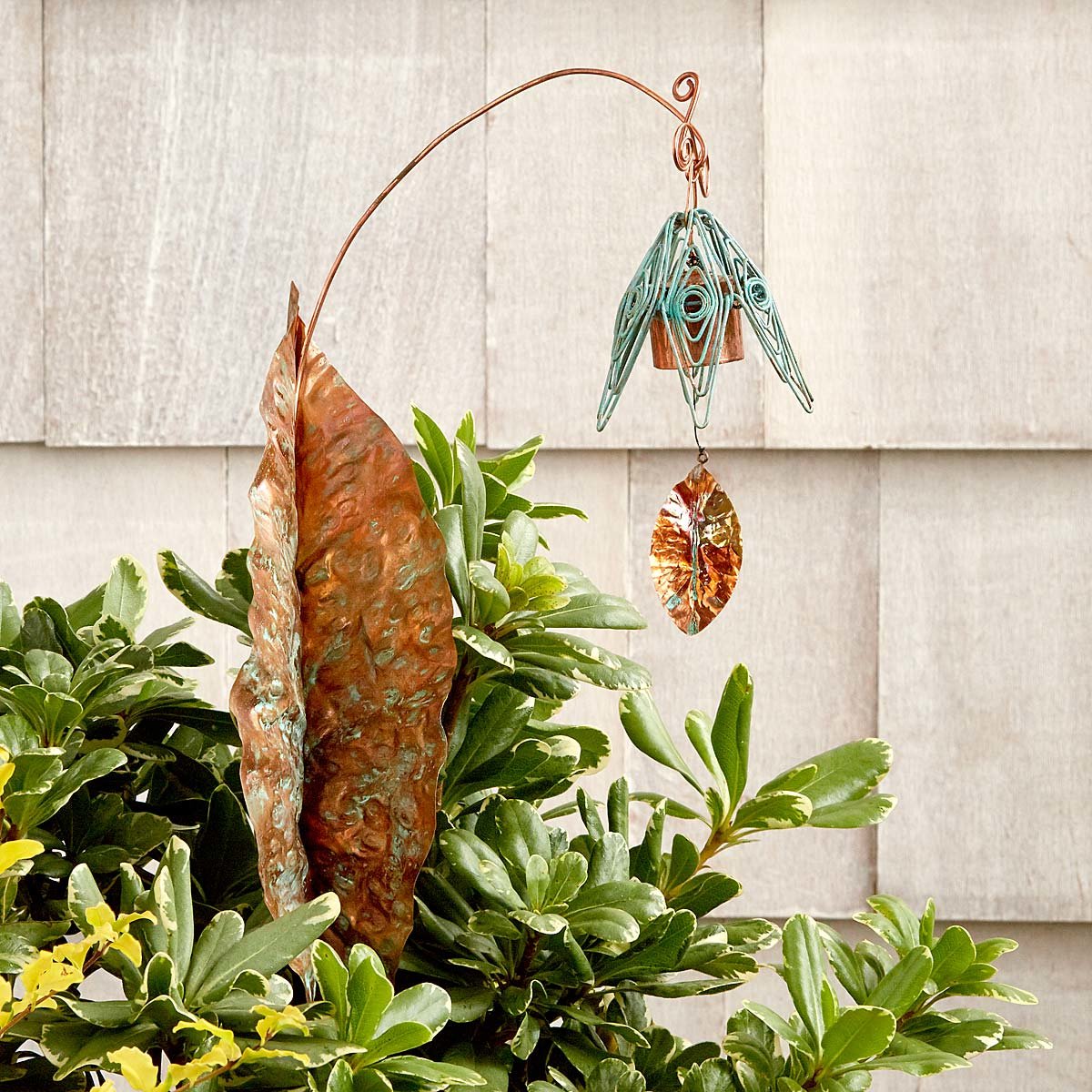 Uncommon Goods | Bellflower Chime Garden Stake | Hand-Forged Bell | 4.8 ...