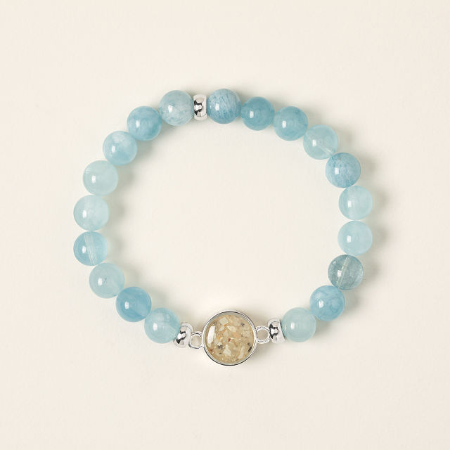 Sentimental Sand Custom Karma Bracelet | Custom Jewelry | Uncommon Goods