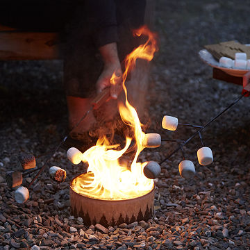 Outdoor Popcorn Popper | campfire cooking | Uncommon Goods