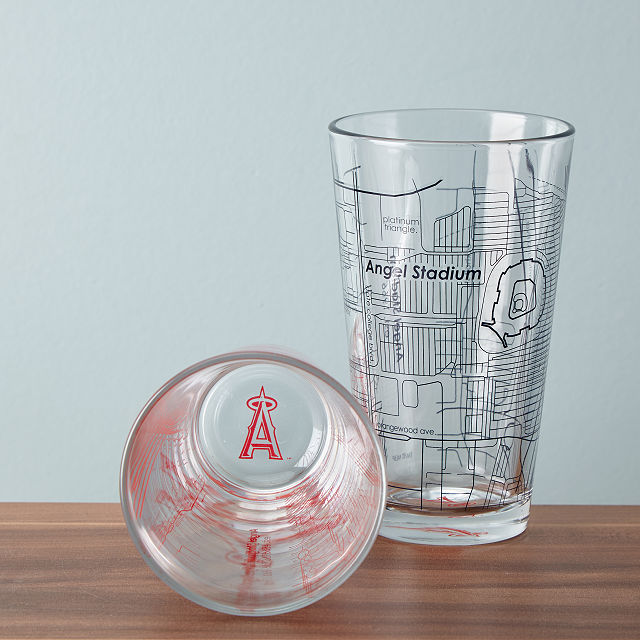 Uncommon Goods | MLB Ballpark Pint Glasses - Set of 2 | MLB Pint ...