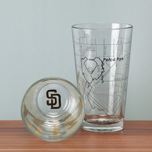 Uncommon Goods | San Diego Padres, Petco Park - MLB Ballpark Pint ...