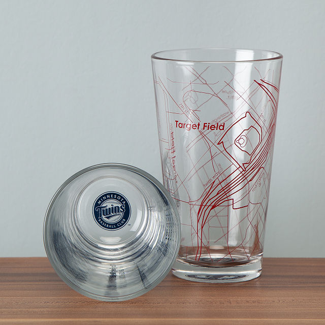Uncommon Goods | MLB Ballpark Pint Glasses - Set of 2 | MLB Pint ...