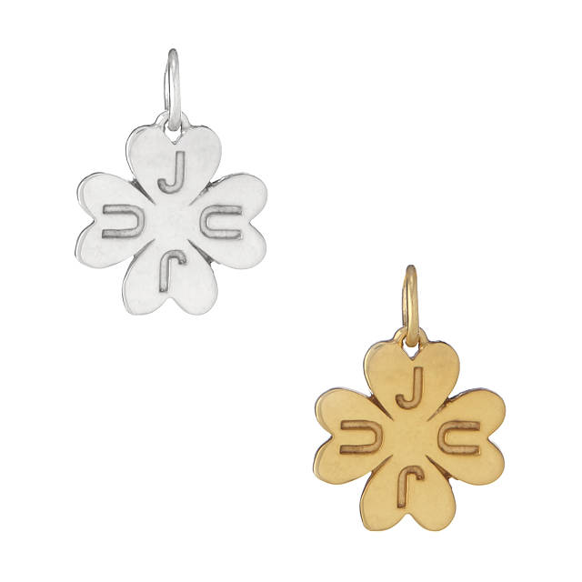 Lucky Clover Charm | Four-Leaf Clover Lucky Charm | Uncommon Goods