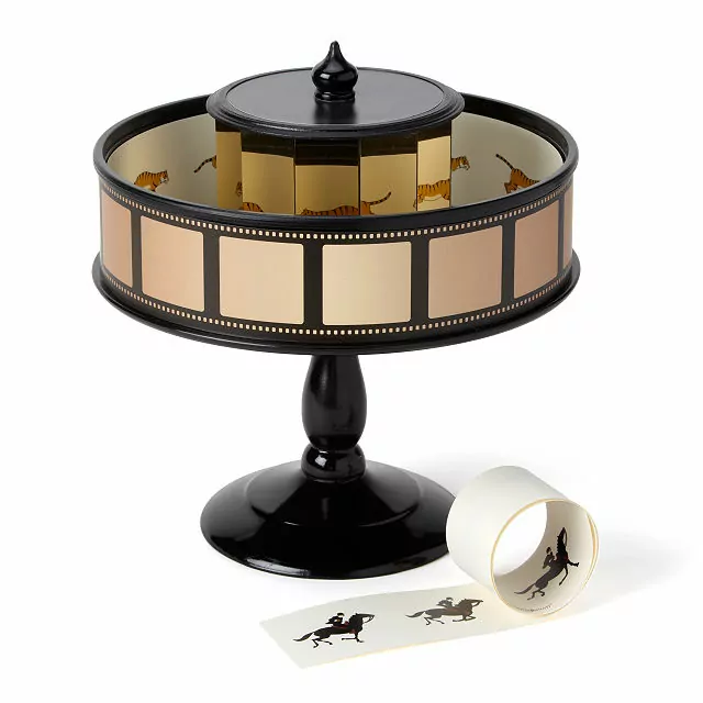 Praxinoscope Animation Spinner | Optical Illusions, Magic Moving ...