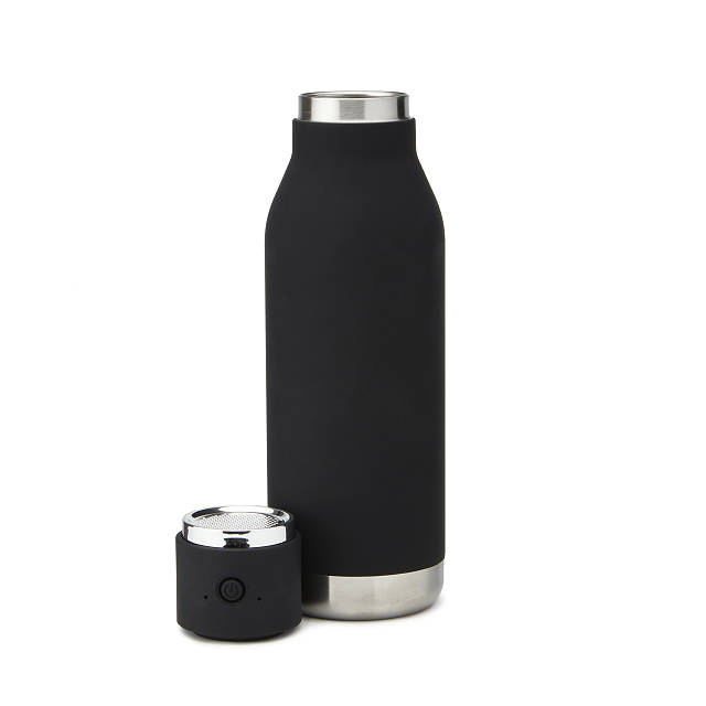 Uncommon Goods | Black - Bluetooth Speaker & Water Bottle | Wireless ...