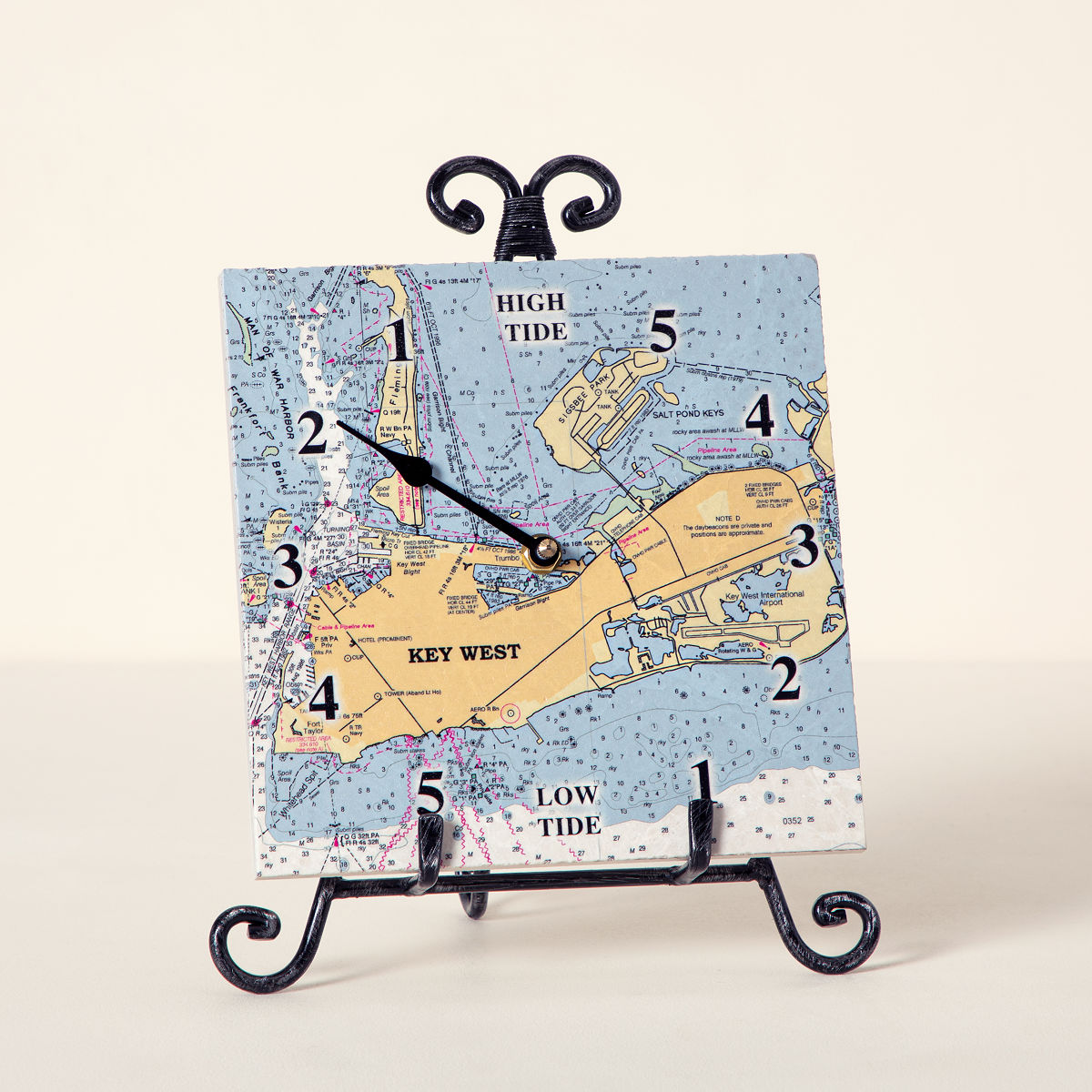Uncommon Goods | Custom Map Tide Clock | Personalized Tide Clock