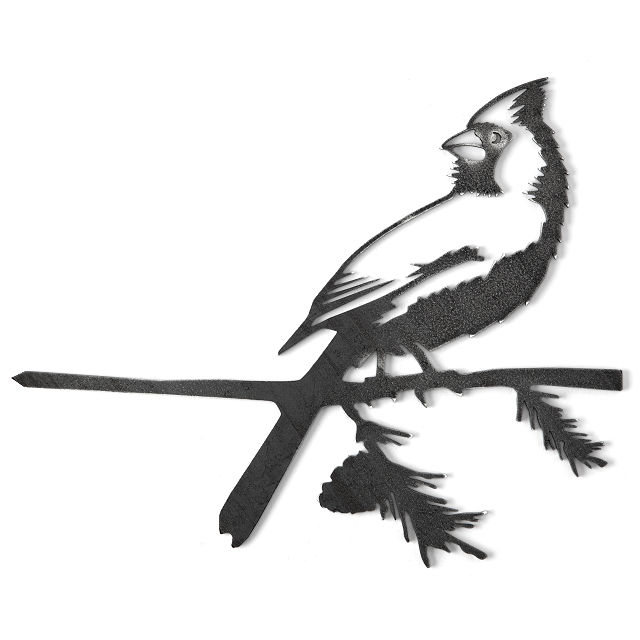 Metal Bird Sculptures | handmade bird decoration | Uncommon Goods