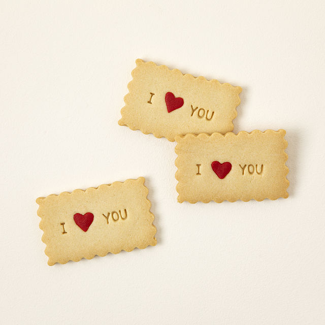 Love Message Shortbread Cookies | Birthday Gift, Hostess Gift ...