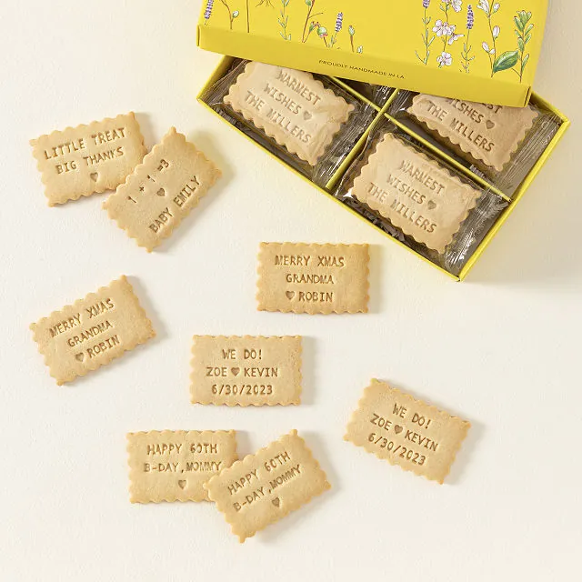 Uncommon Goods | Custom Message Shortbread Cookies | Birthday Gift ...