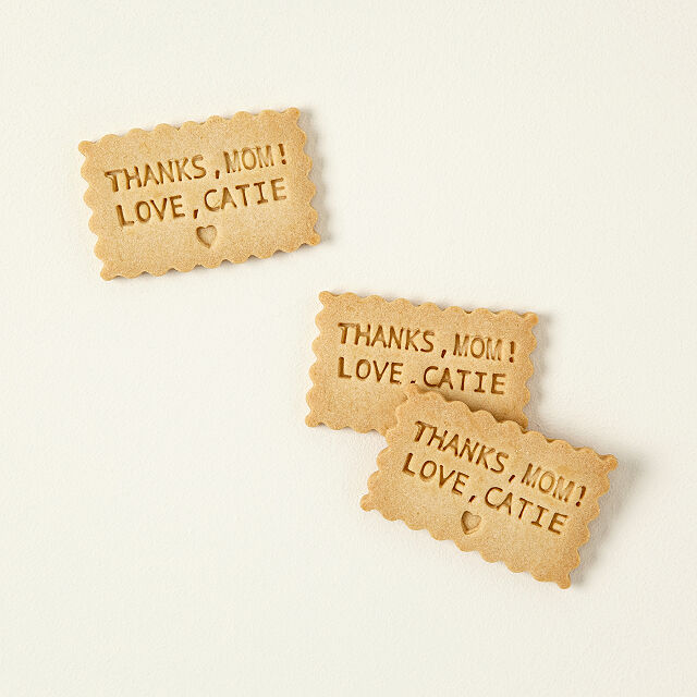Custom Message Shortbread Cookies | Birthday Gift, Gift Ideas ...