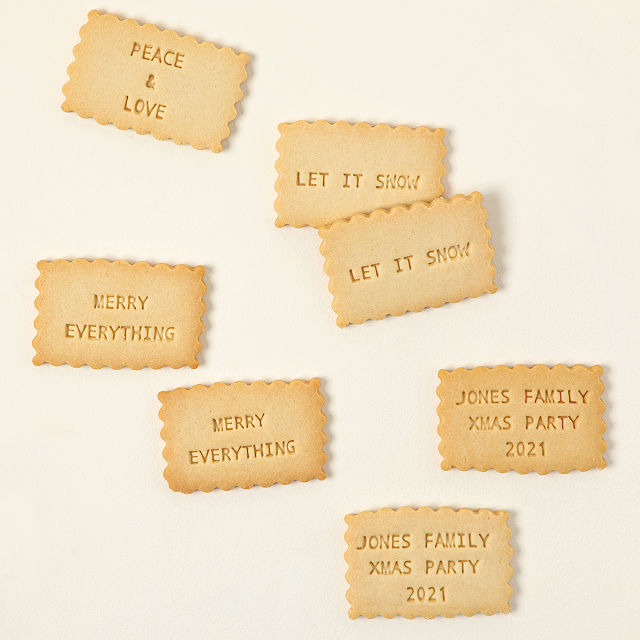 Custom Message Shortbread Cookies | Birthday Gift, Gift Ideas ...