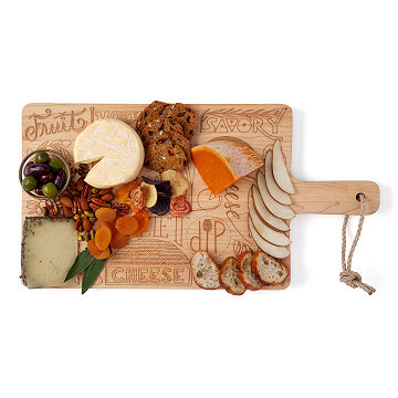 Monogram Cheese & Crackers Serving Board | Cheeseboards, Kitchen ...