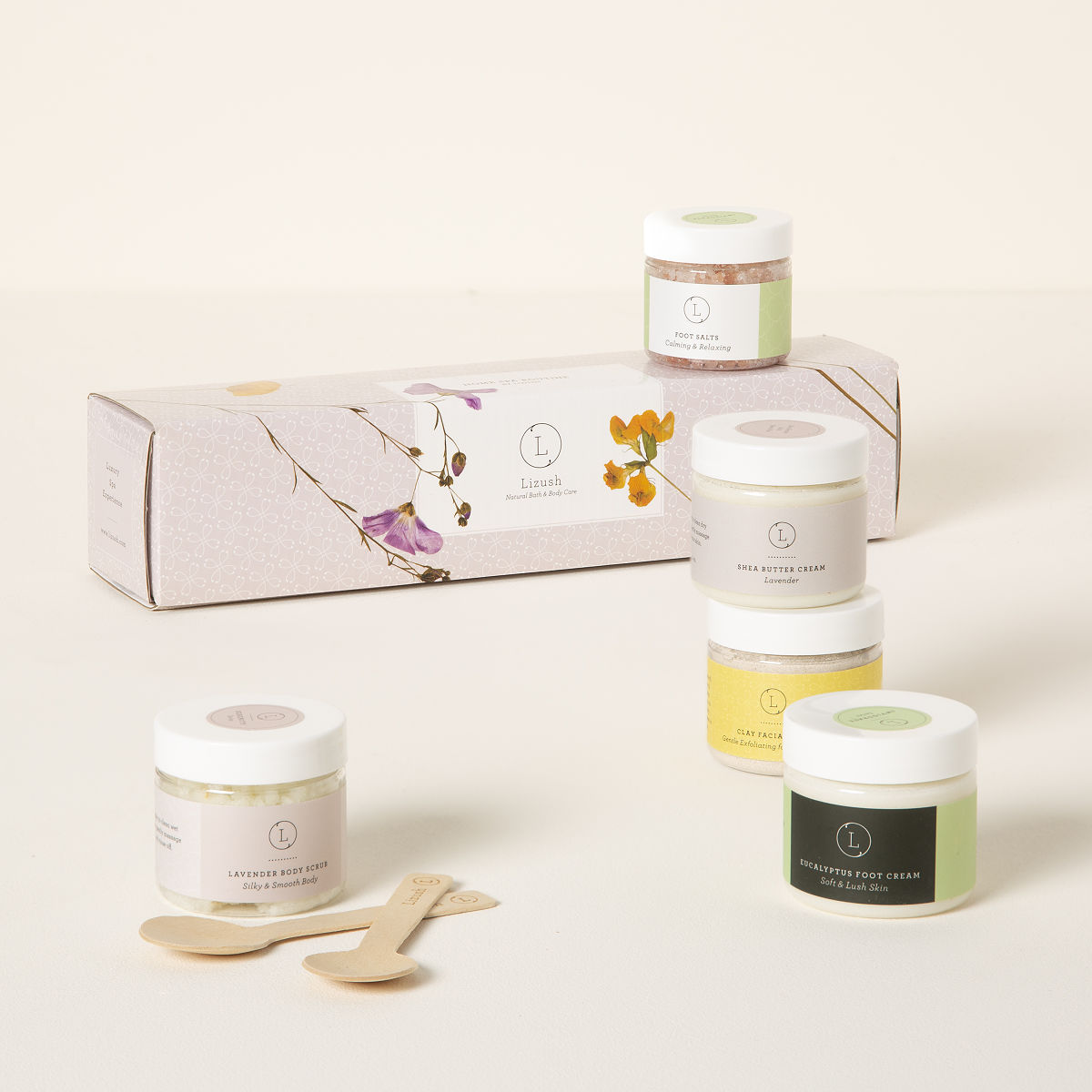 Uncommon Goods | Head-to-Toe Home Spa Gift Set | Skincare, Aromatherapy