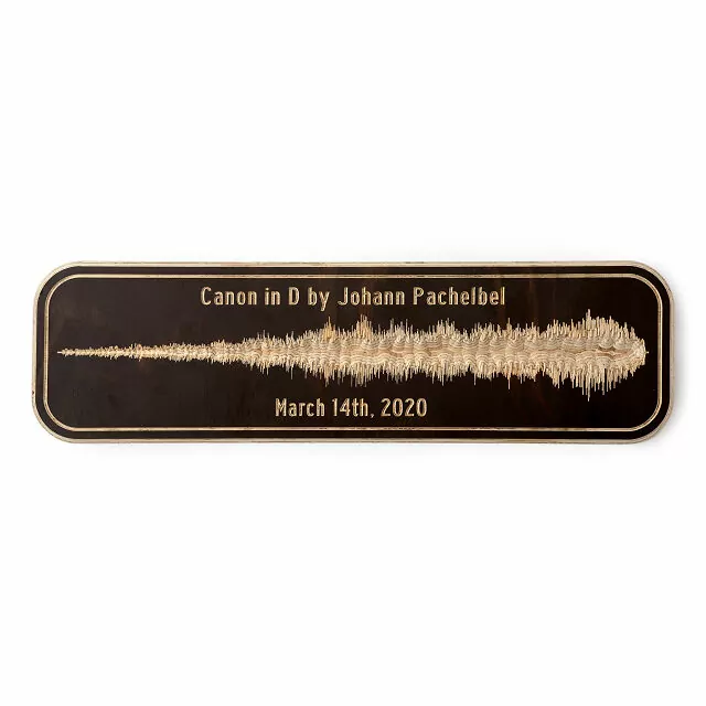 Custom Song Wood Carving | Wood Carving, Custom Made | Uncommon Goods