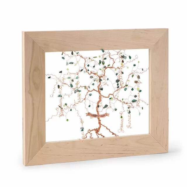 Personalized Family Tree Wire Sculpture | Family Tree | Uncommon Goods
