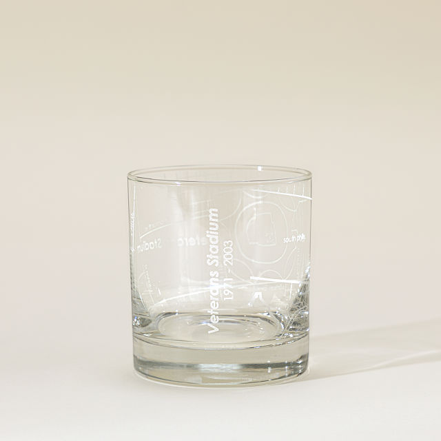 Vintage MLB Ballpark Map Glass | Drinking Glasses | Uncommon Goods