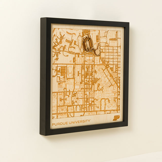 College Town Wall Sculpture