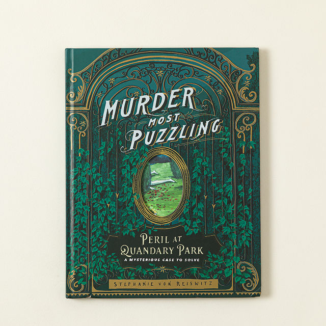 Murder Mystery Puzzle Book