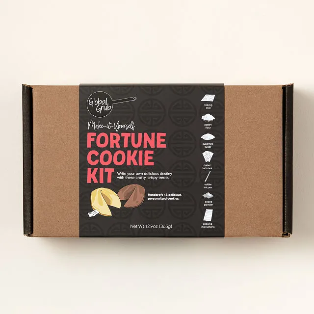 Uncommon Goods | Make Your Own Fortune Cookies Kit | Asian Food Kit
