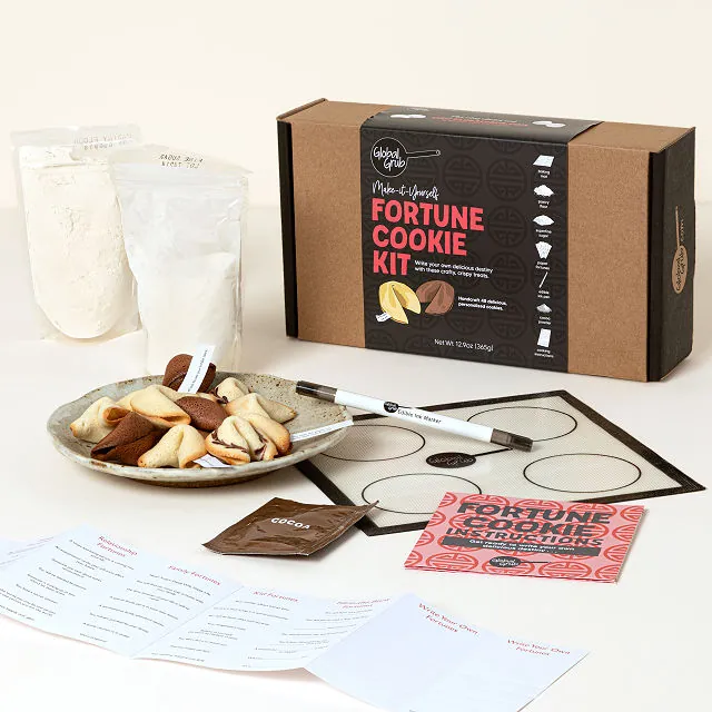 Make Your Own Fortune Cookies Kit | Asian Food Kit | Uncommon Goods