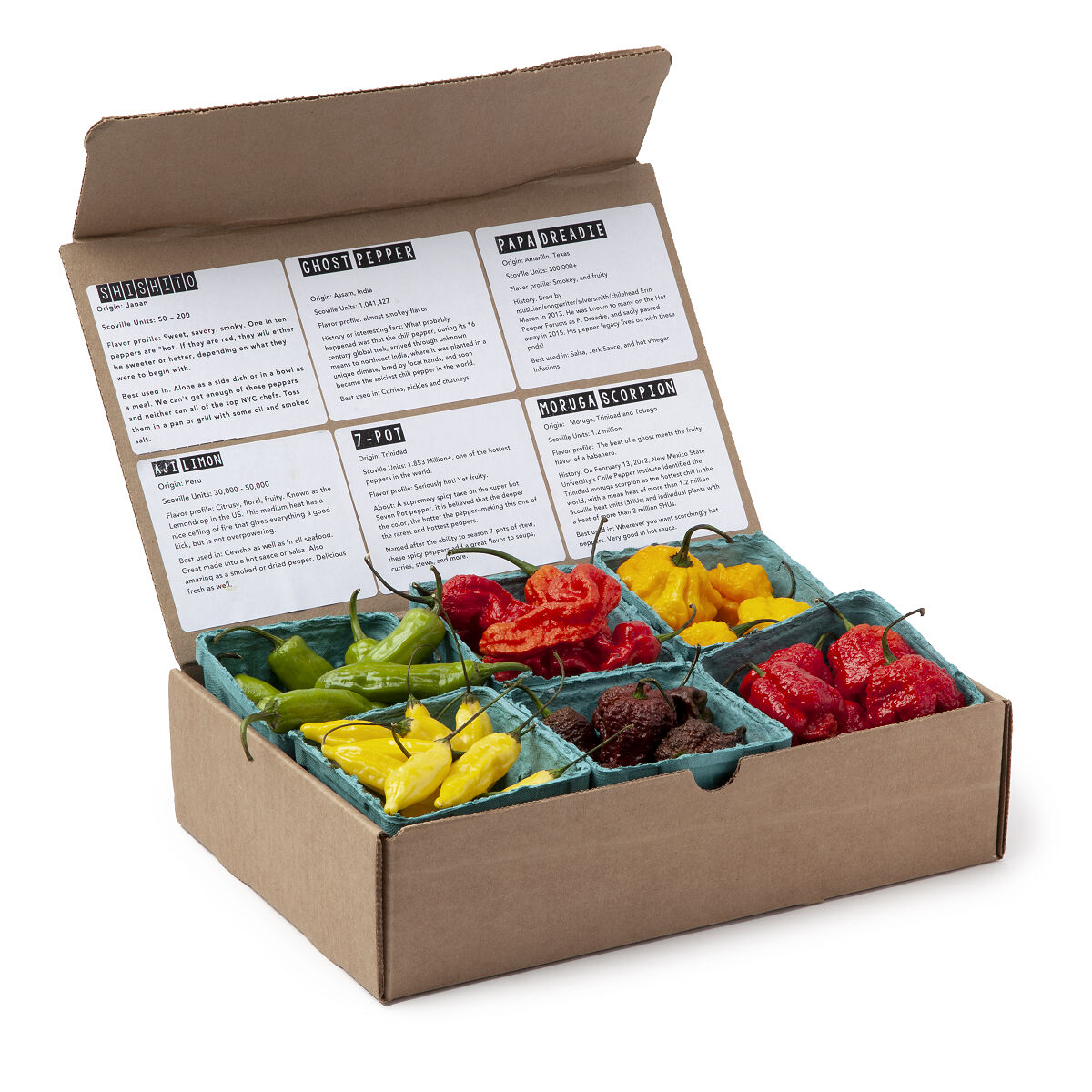 Heirloom Chili Pepper Harvest Box | CSA | Uncommon Goods