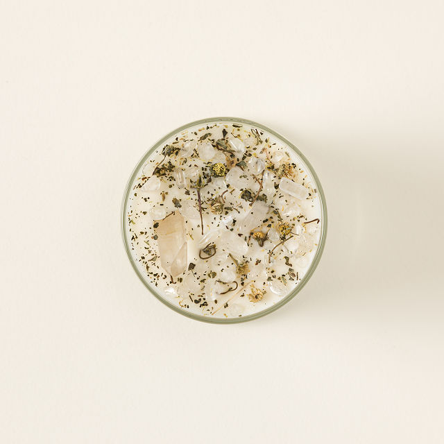 Birth Month Gemstone & Flower Candle | Candles | Uncommon Goods