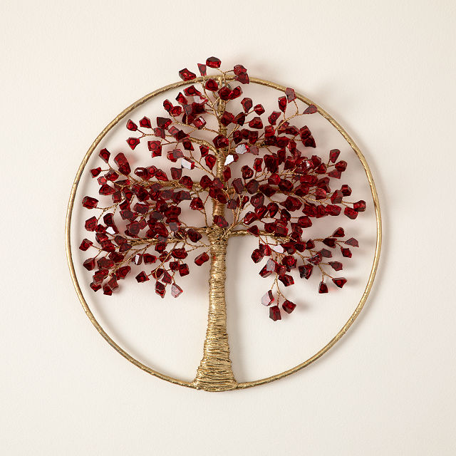 Uncommon Goods | Birth Month Tree of Well-Being Art | Home Decor