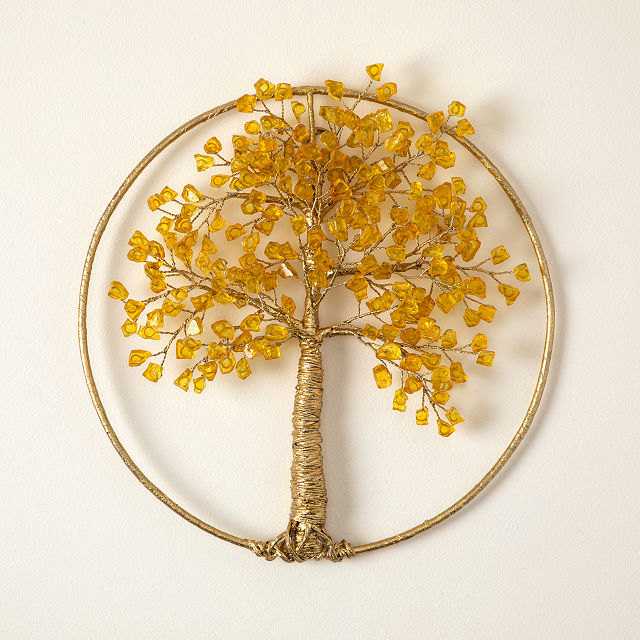 Uncommon Goods | Birth Month Tree of Well-Being Art | Home Decor