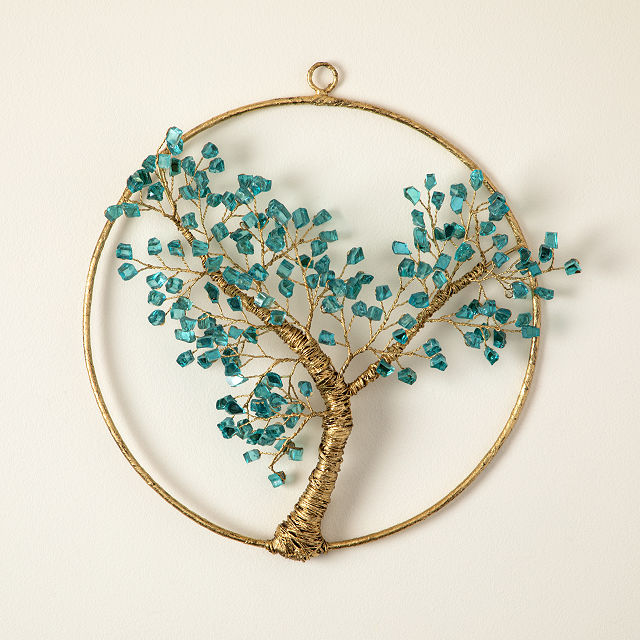 Uncommon Goods | Birth Month Tree of Well-Being Art | Home Decor