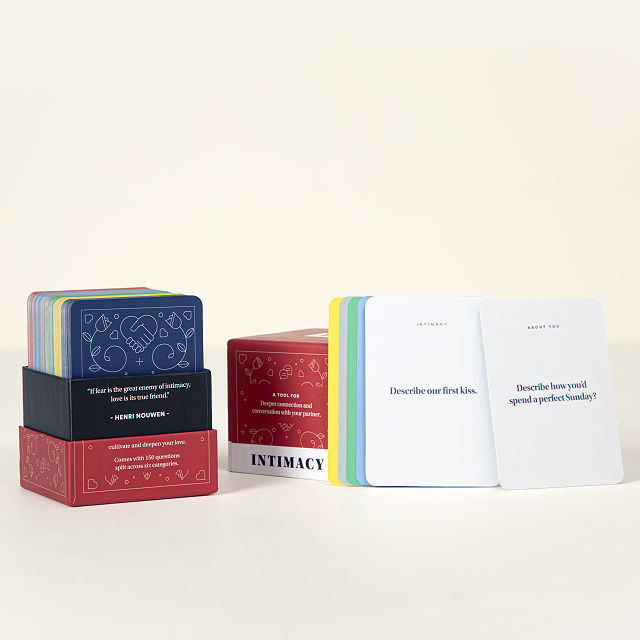 Intimacy Card Deck | Card Games | Uncommon Goods