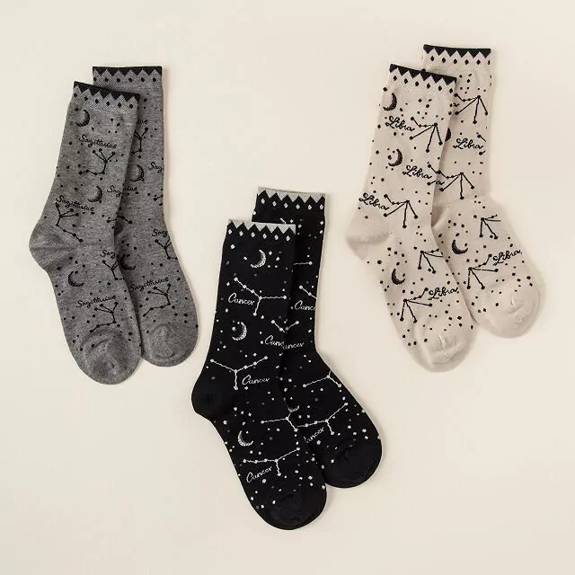 Uncommon Goods | Zodiac Star Sign Socks
