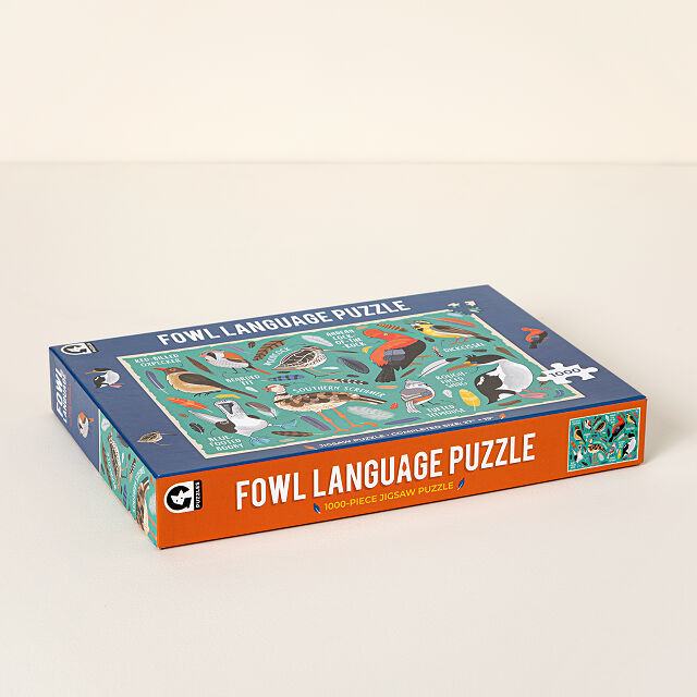 Fowl Language Puzzle | Uncommon Goods