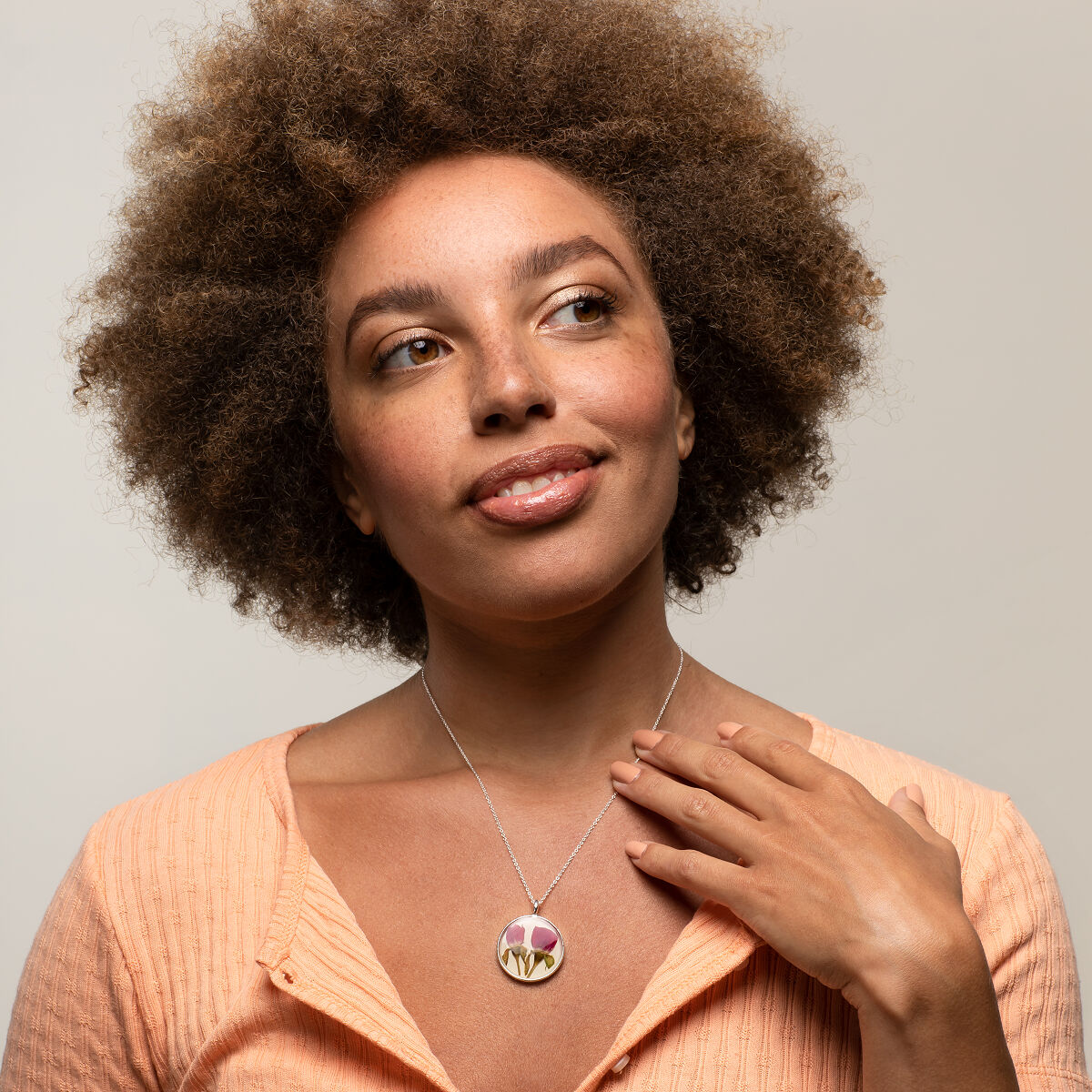 Uncommon goods birth month flower necklace store