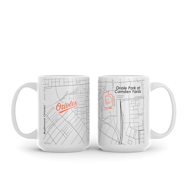 MLB Ballpark Map Mug | Baseball Fans | Uncommon Goods