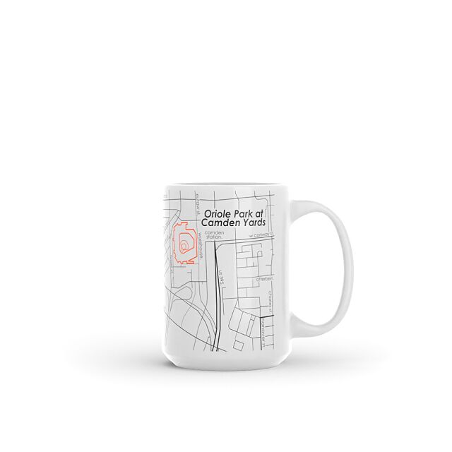MLB Ballpark Map Mug | Baseball Fans | Uncommon Goods
