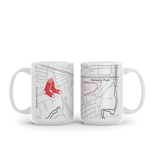 MLB Ballpark Map Mug | Baseball Fans | Uncommon Goods