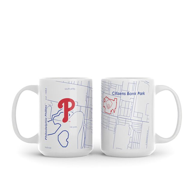 MLB Ballpark Map Mug