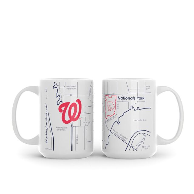 MLB Ballpark Map Mug | Baseball Fans | Uncommon Goods