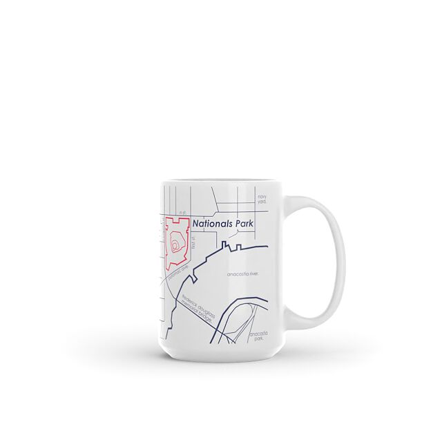 MLB Ballpark Map Mug | Baseball Fans | Uncommon Goods