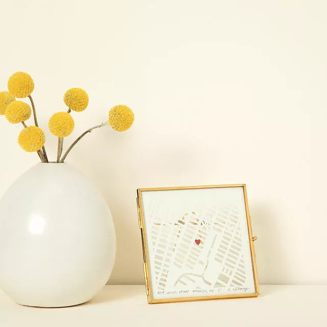 Personalized Hand Cut Mini Map | Handmade Map | Uncommon Goods