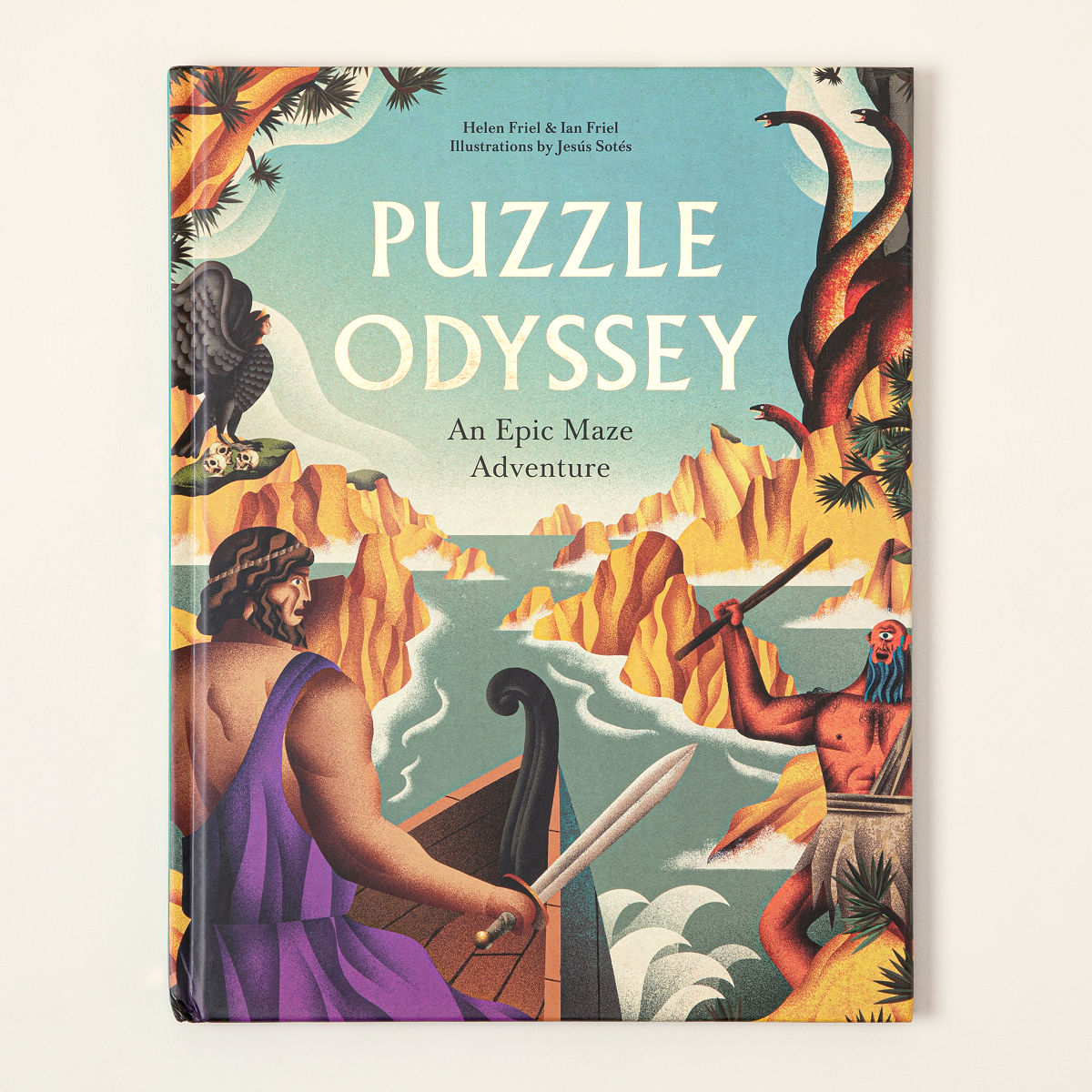 Uncommon Goods | Puzzle Odyssey Maze Adventure | Maze Book