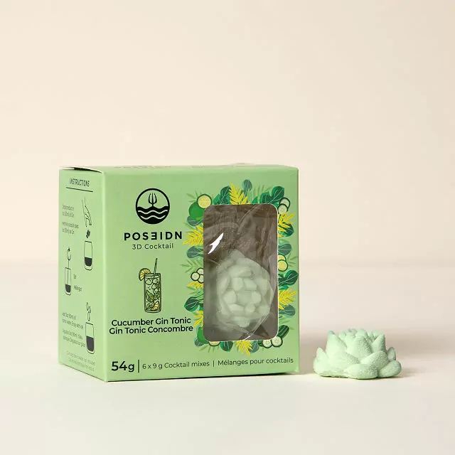 3D Printed Cocktail Bombs | Solid Drink Mixer | Uncommon Goods