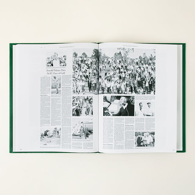 New York Times Personalized Golf History Book Uncommon Goods