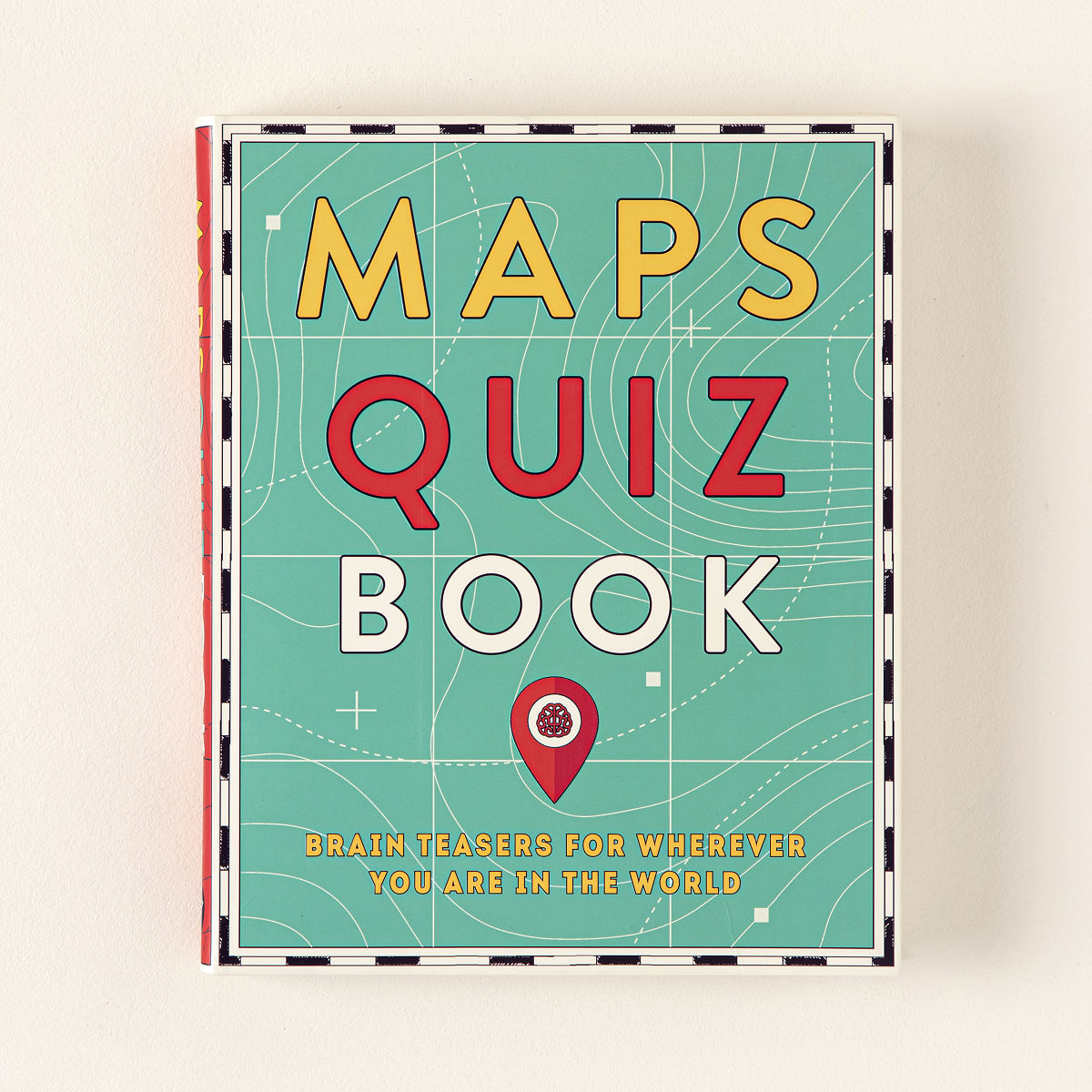Uncommon Goods | Maps Quiz Book | Map Books