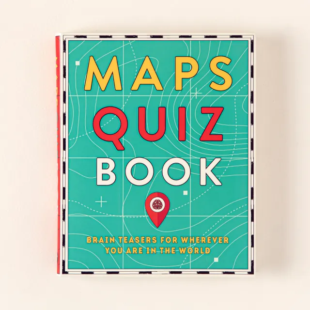 Maps Quiz Book | Map Books | Uncommon Goods